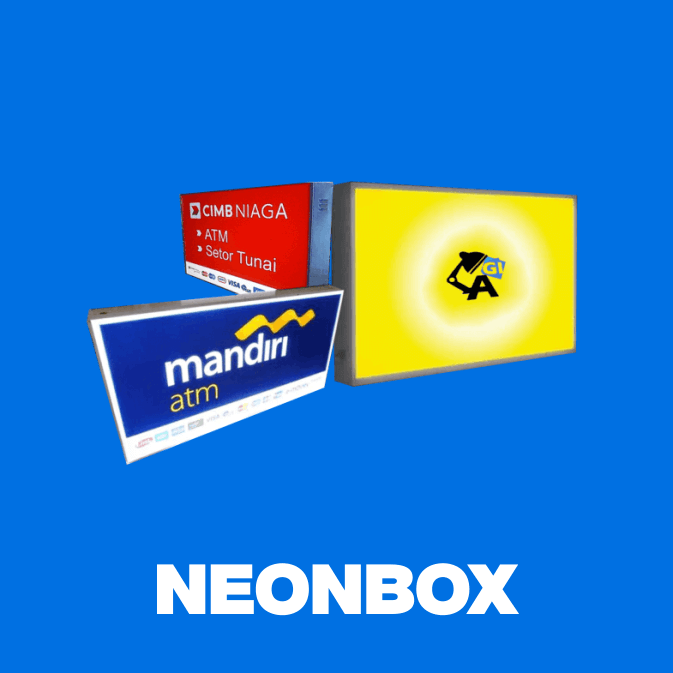 Cetak Neon Box - PERCETAKAN SAMARINDA