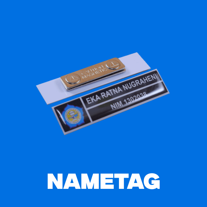 Cetak Name Tag - PERCETAKAN SAMARINDA